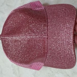 CC Boutique | Accessories | New Pink Sparkly Glitter Mesh Baseball Hat ...